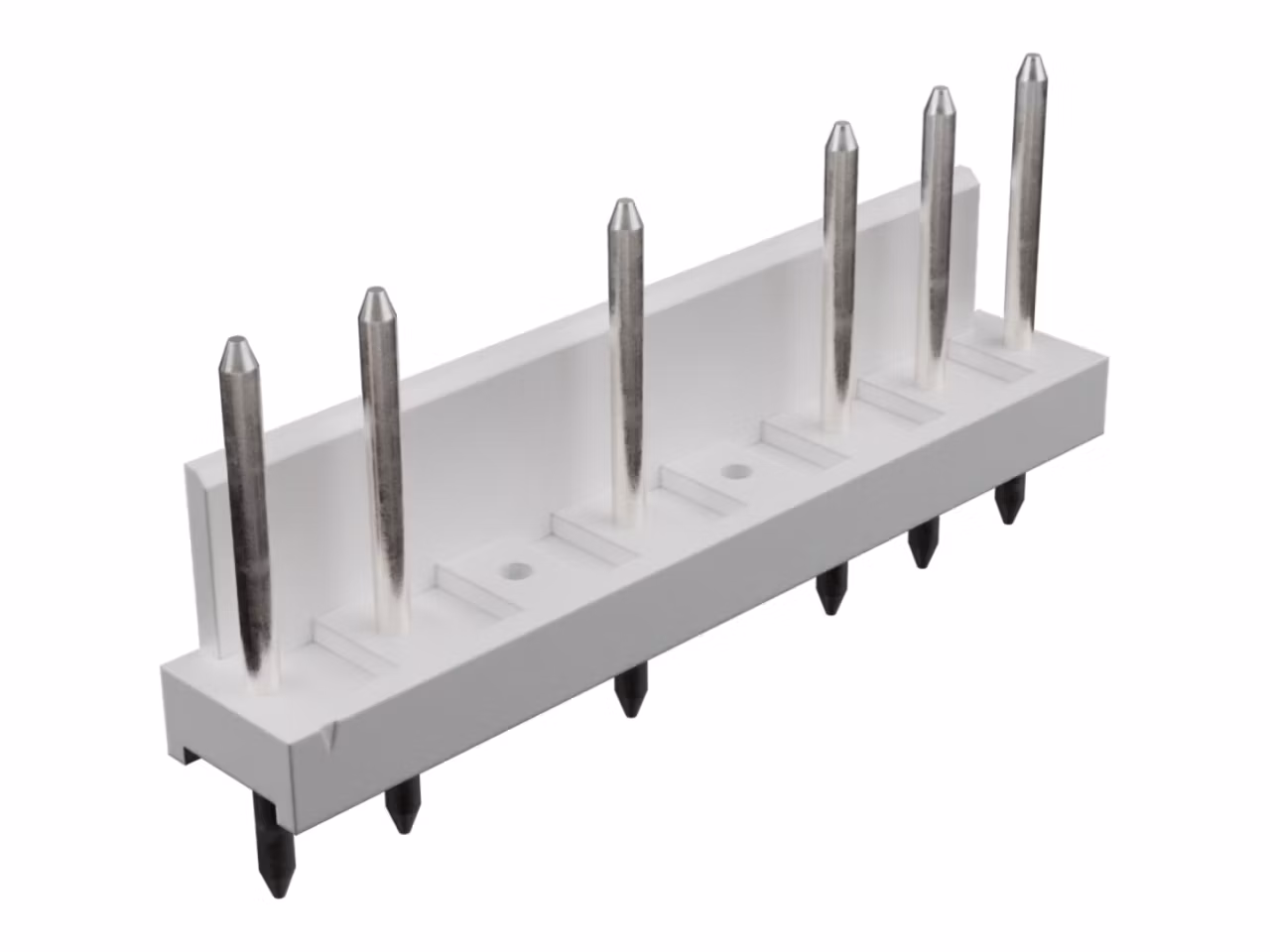 KK Header, Vertical, with Polarizing Backwall, 8 Circuits, Tin (Sn) Plating, Circuits 3,5 Voided for sale
