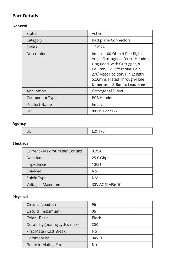 Product document preview, page 2