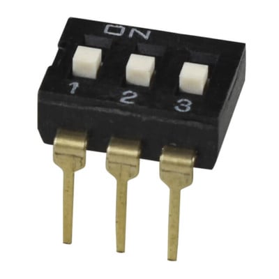 CUI DS04-254-2S-03BK DIP Switch