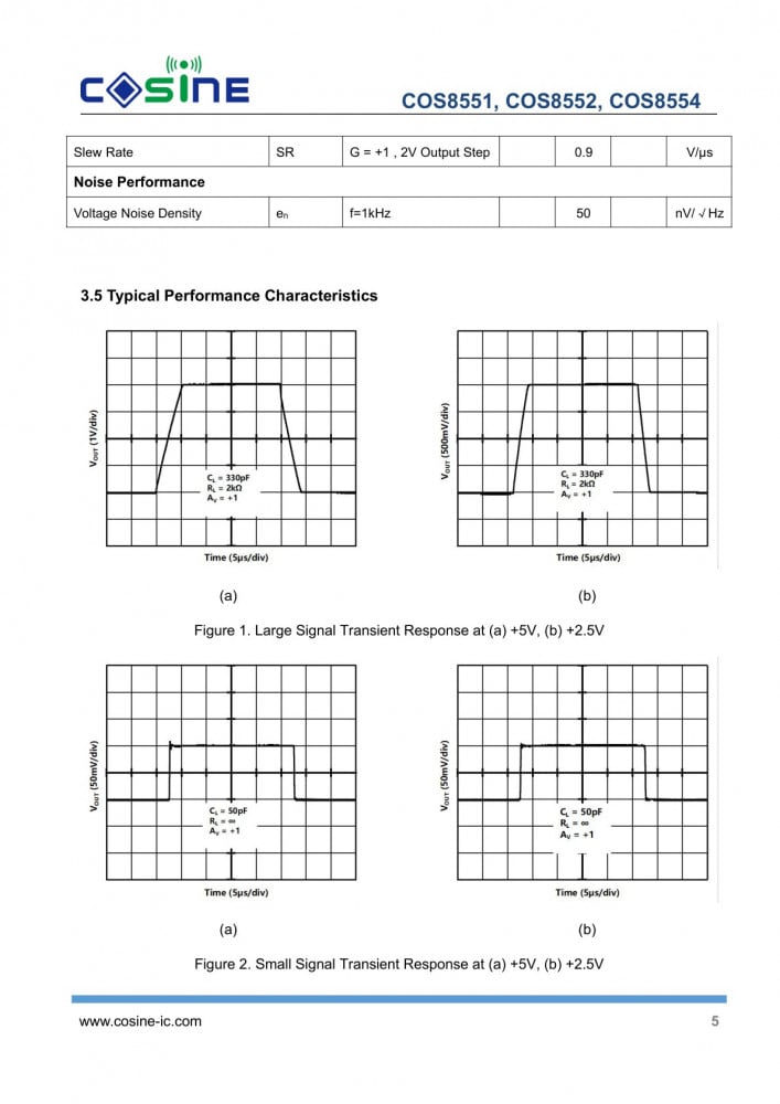 COS8554SR datasheet page 5