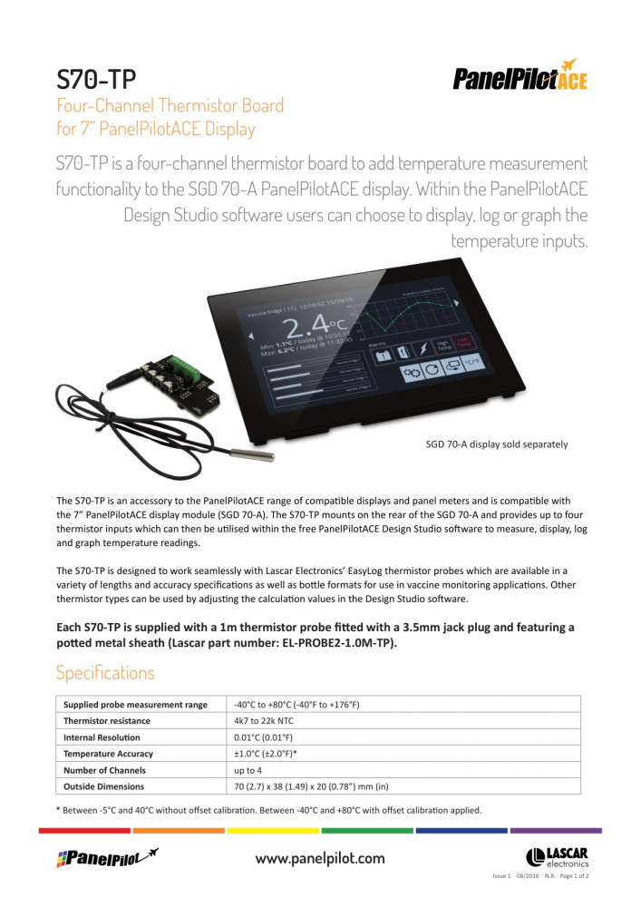 S70-TP technical document page 1