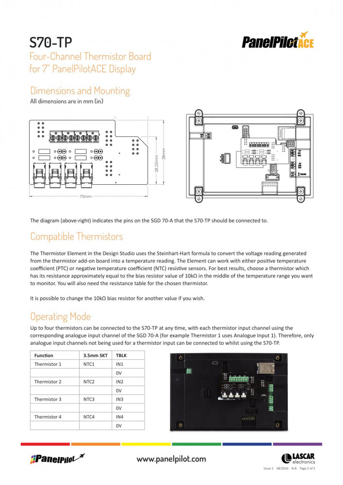 S70-TP technical document page 2