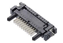 1.25mm Pitch SlimStack Floating Board-to-Board Receptacle, Surface Mount, Right-Angle, 4.20mm Stacking Height, 17.70mm Width, 10 Circuits