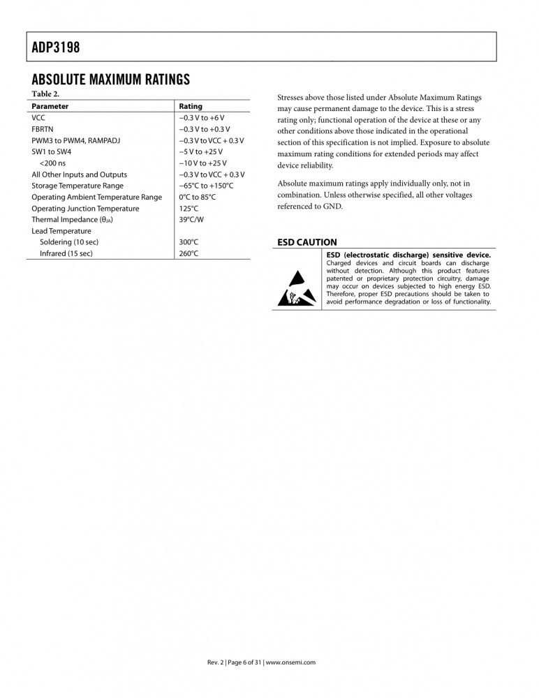 ADP3198 datasheet page 7