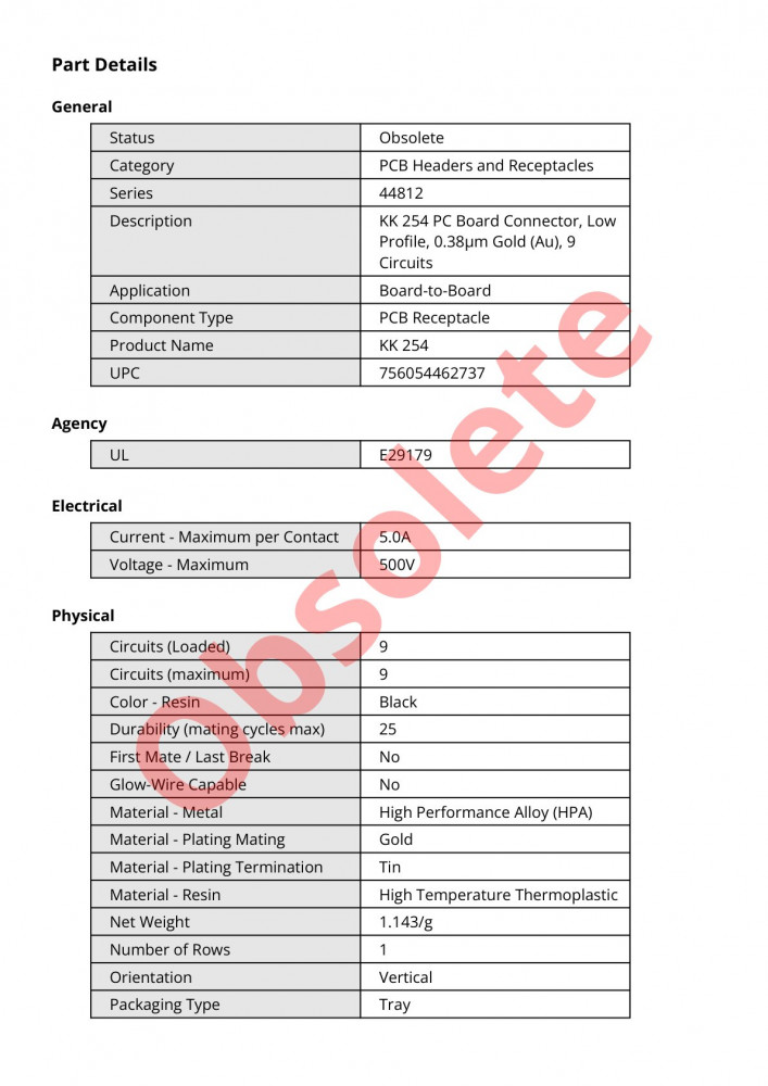 Product document page 2