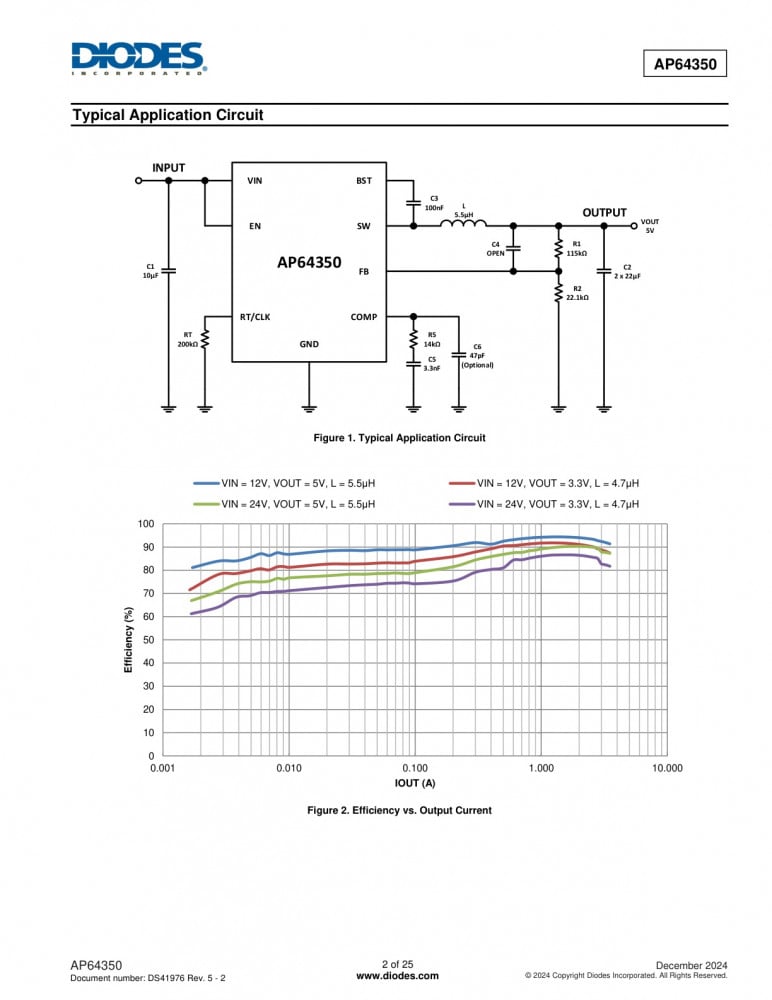 AP64350SP-13 datasheet page 2