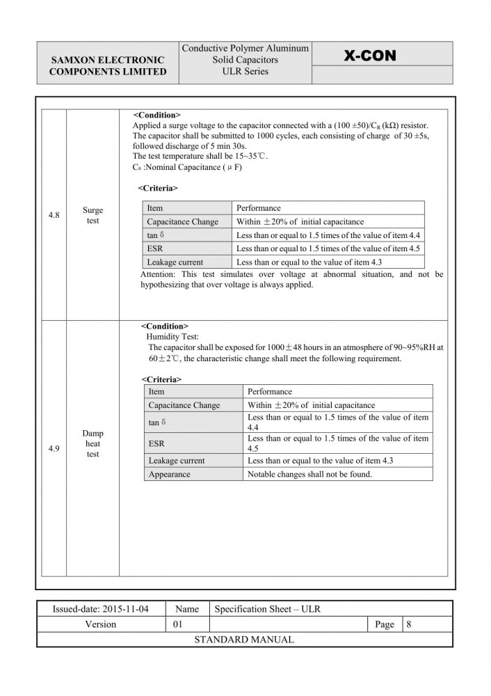 ULR specification document page 9
