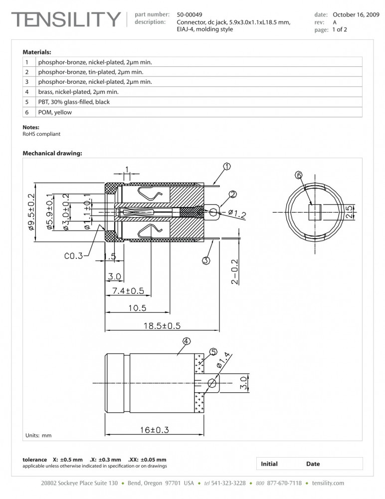 50-00049 technical document page 1