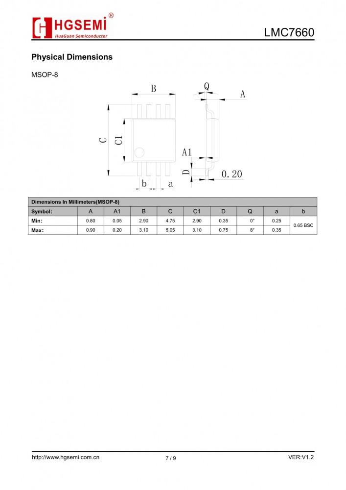 LMC7660M/TR datasheet page 7
