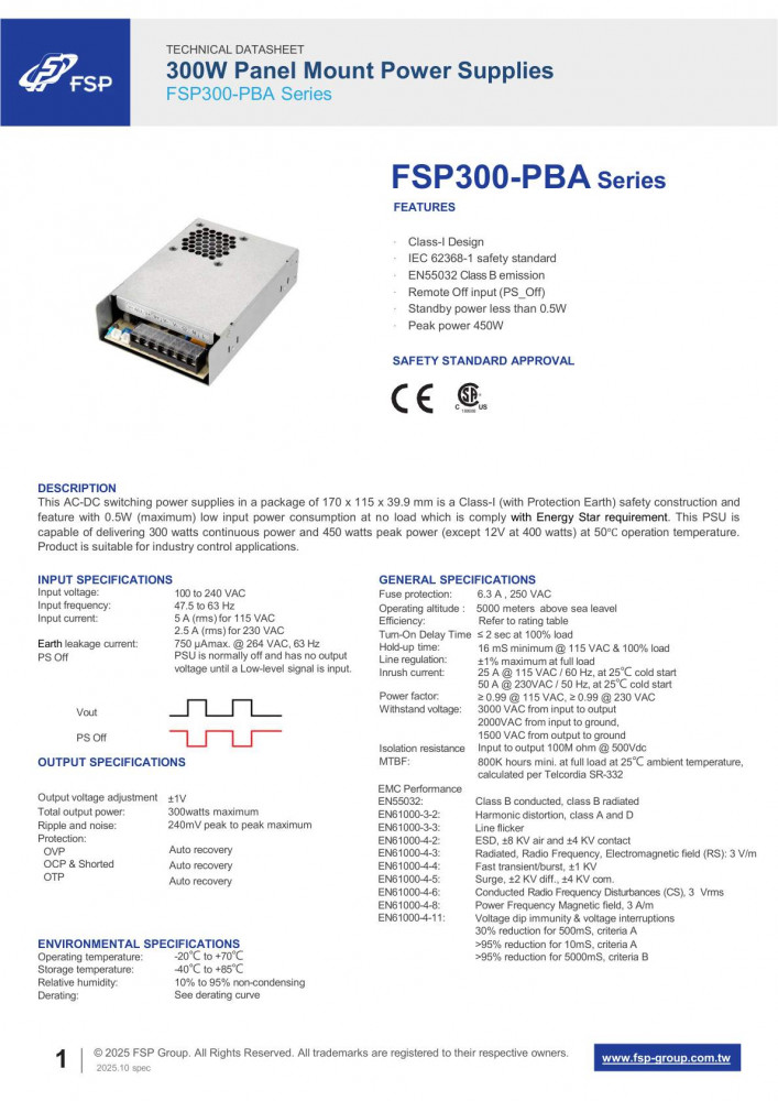 Technical document page 1