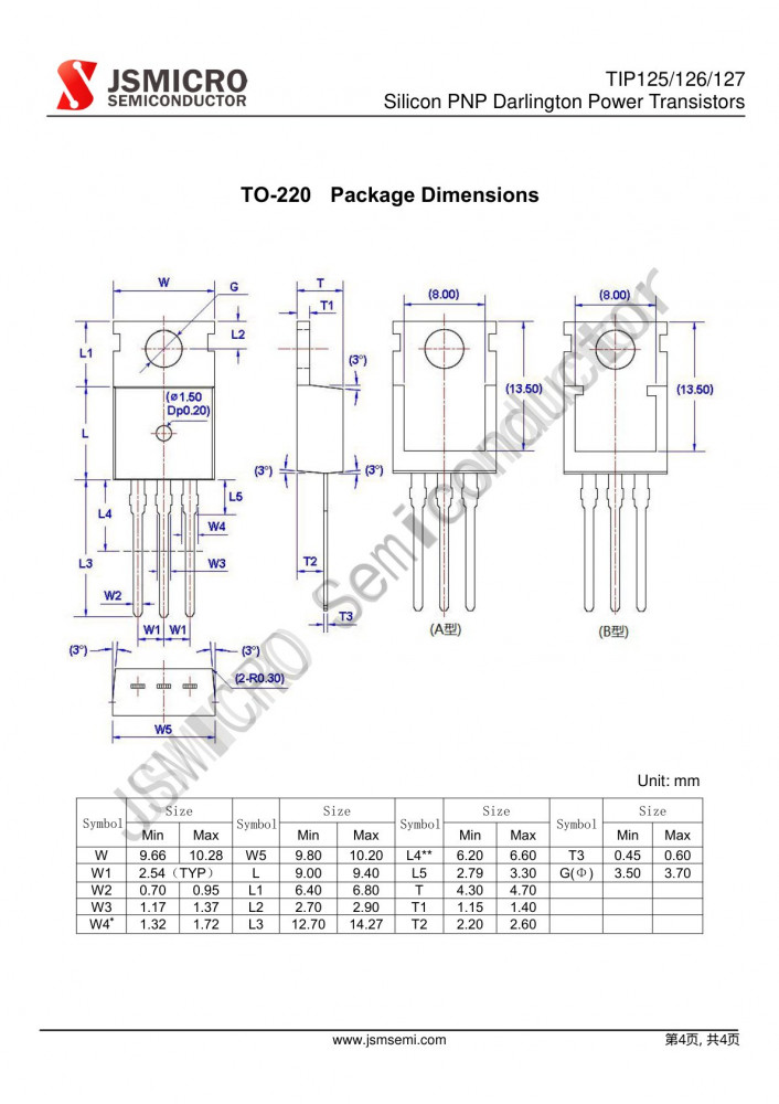 TIP127-JSM datasheet page 4