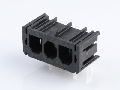 Sabre Right-Angle Header, 7.50mm Pitch, 3 Circuits, Glow-Wire Capable, 5.33mm Tail Length. for 2.40mm PCB, without Board Lock, Complies with the UL1977 finger proof access requirement for sale