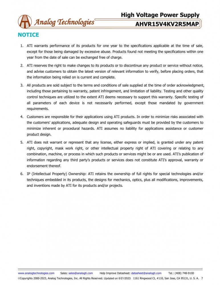 AHVR15V4KV2R5MAP datasheet page 7