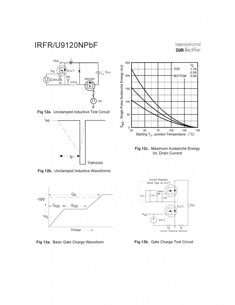 IRFR9120NTRPBF datasheet page 6