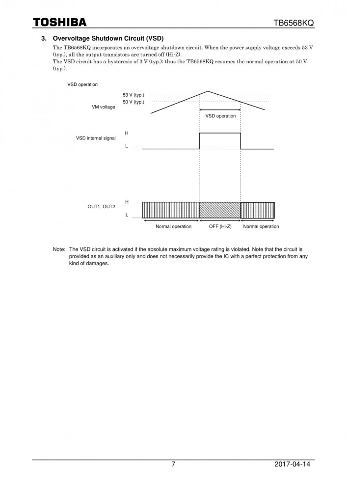 TB6568KQ datasheet page 7
