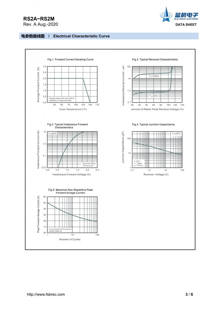 RS2M datasheet page 3