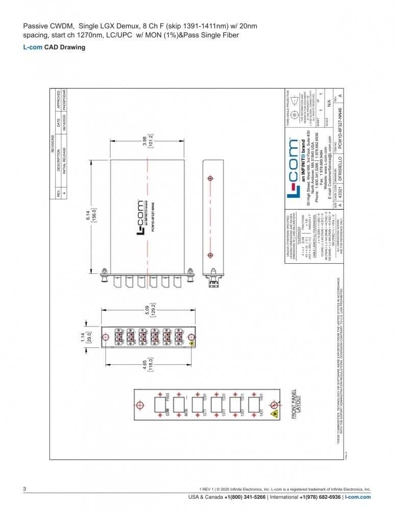 PCW1D-8F327-NN46 datasheet page 3