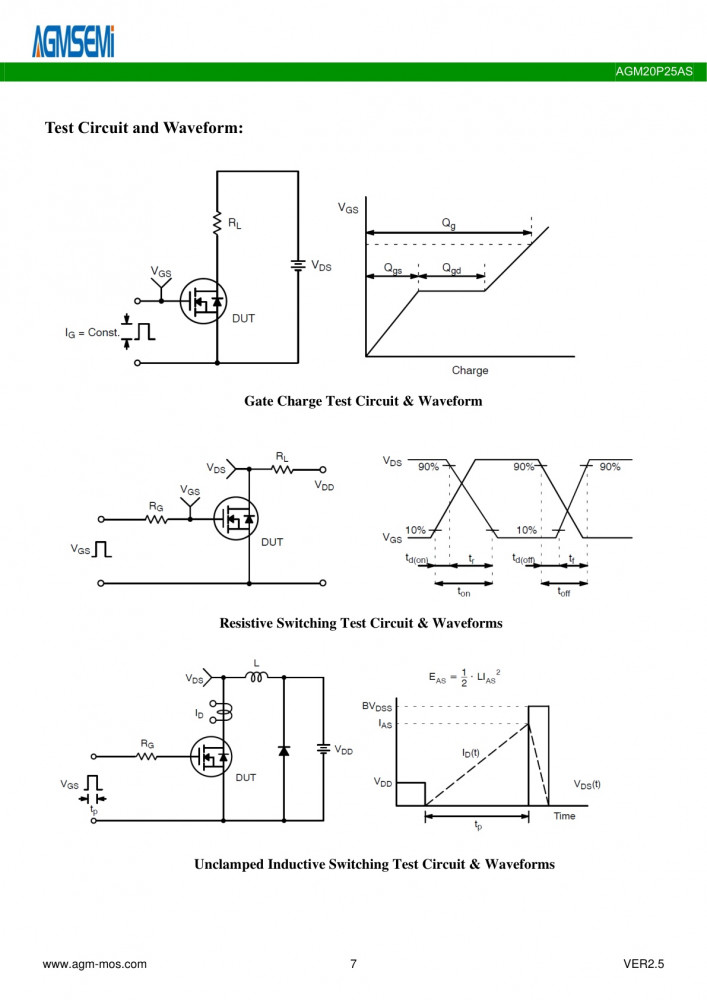 AGM20P25AS datasheet page 7