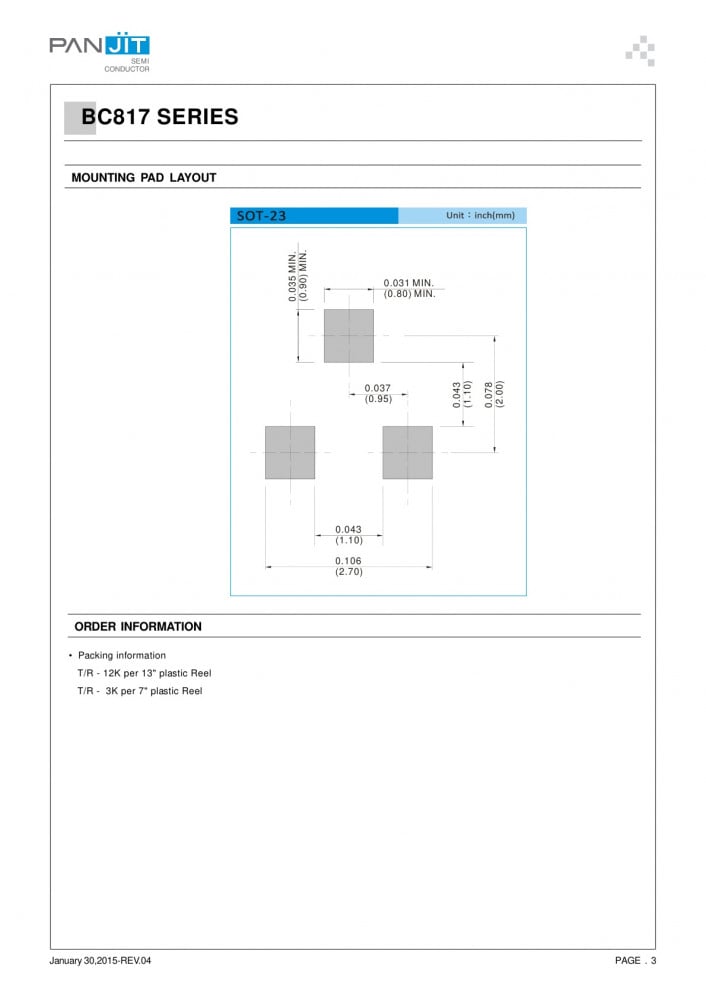 BC817 series datasheet page 3
