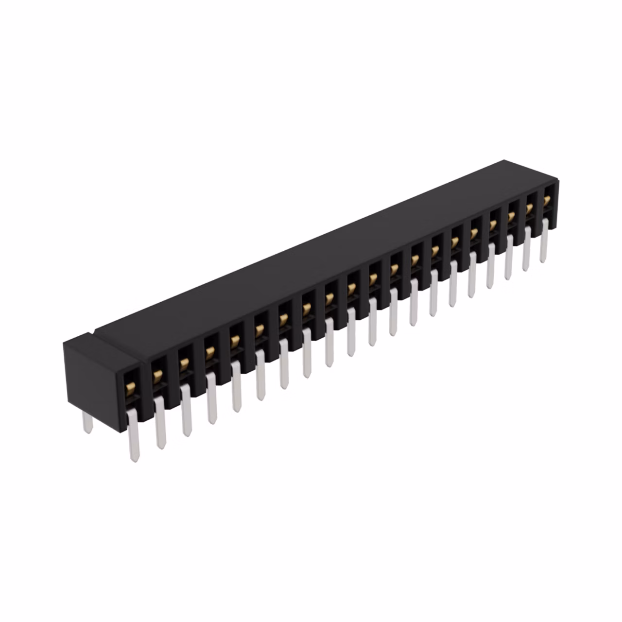 2.00mm Pitch Milli-Grid Receptacle, Side Entry, Through Hole, 0.05µm Gold (Au) Plating, 20 Circuits, Tube, Lead-Free