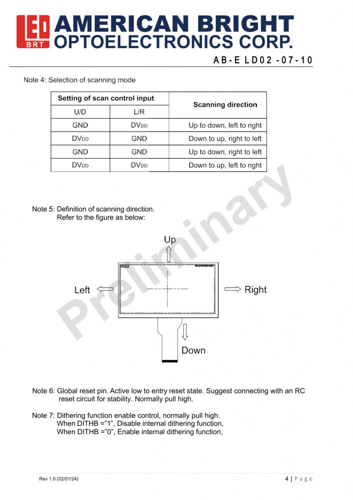 AB-ELD02-07-10 datasheet page 4