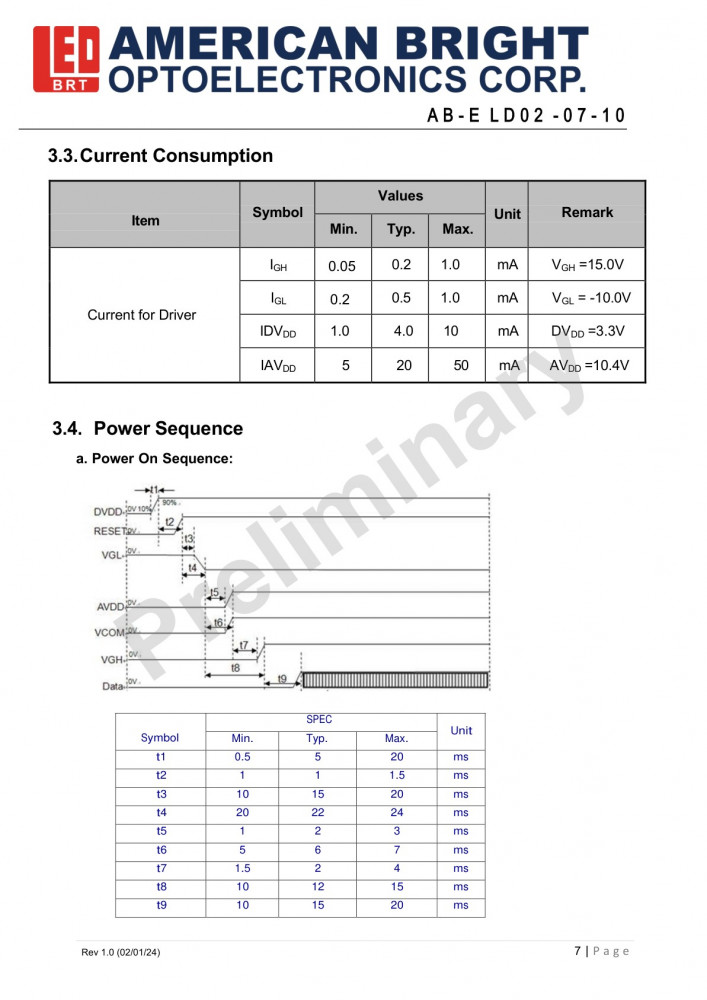 AB-ELD02-07-10 datasheet page 7