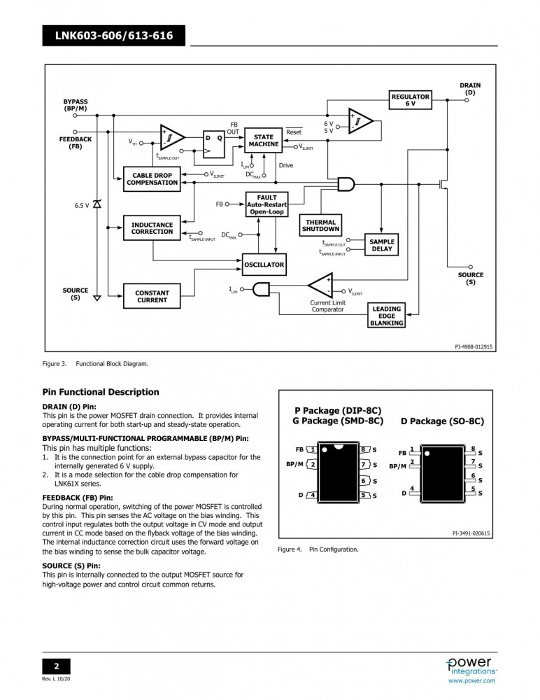 LNK614PG technical document page 2