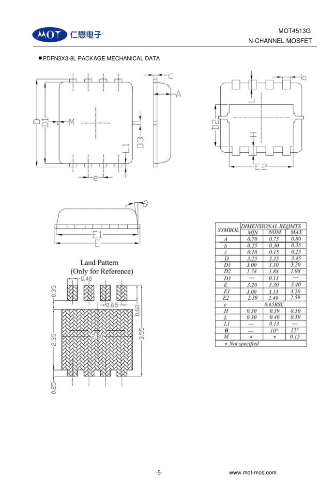 MOT4513J datasheet page 5