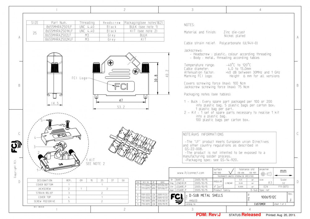 8655M series technical document page 1