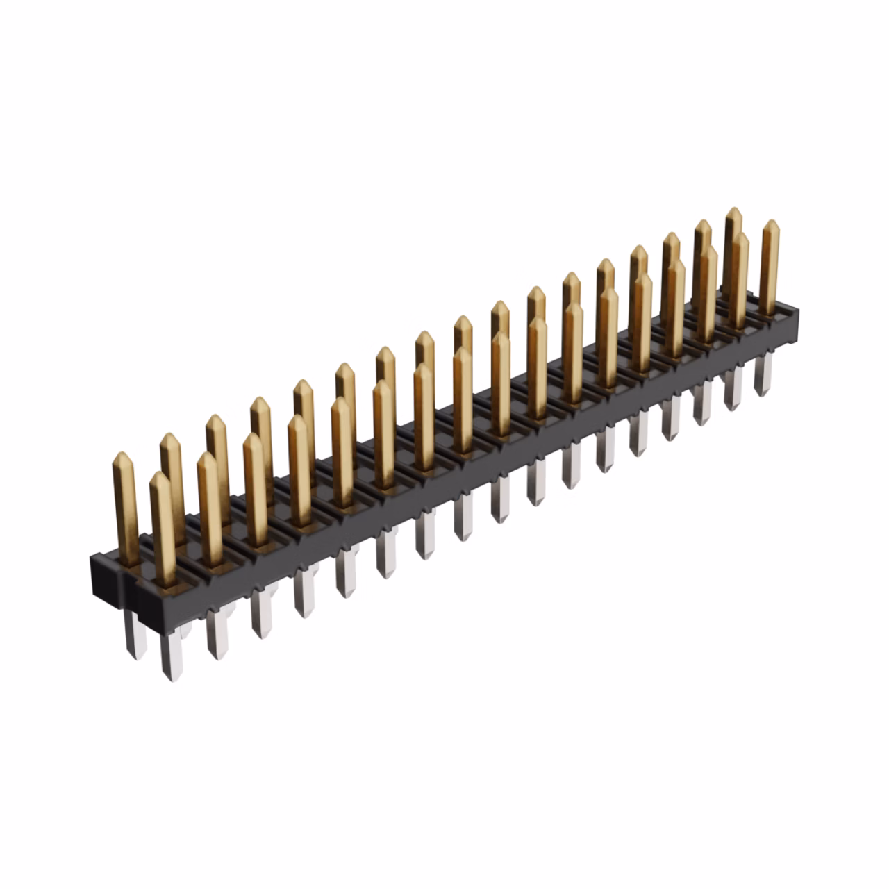 2.00mm Pitch Milli-Grid Header, Vertical, Through Hole, 12 Circuits, 0.76µm Gold (Au) Plating, Mating Pin Length 4.00mm, Tail Length 2.60mm, Tray, Lead-Free