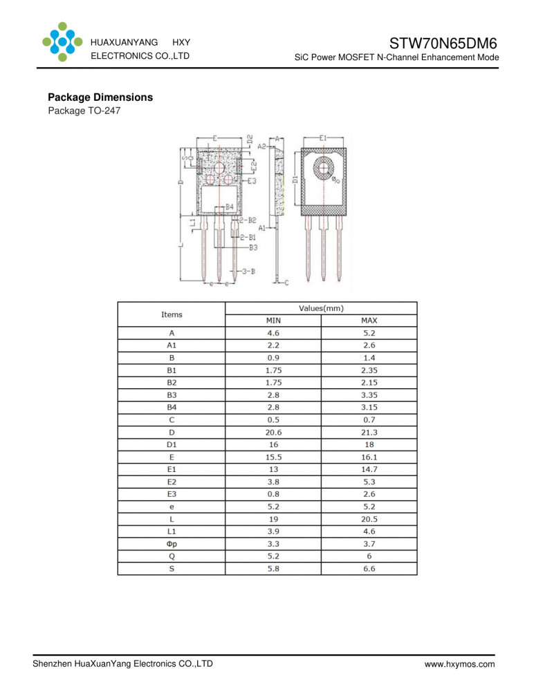 STW70N65DM6-HXY datasheet page 7