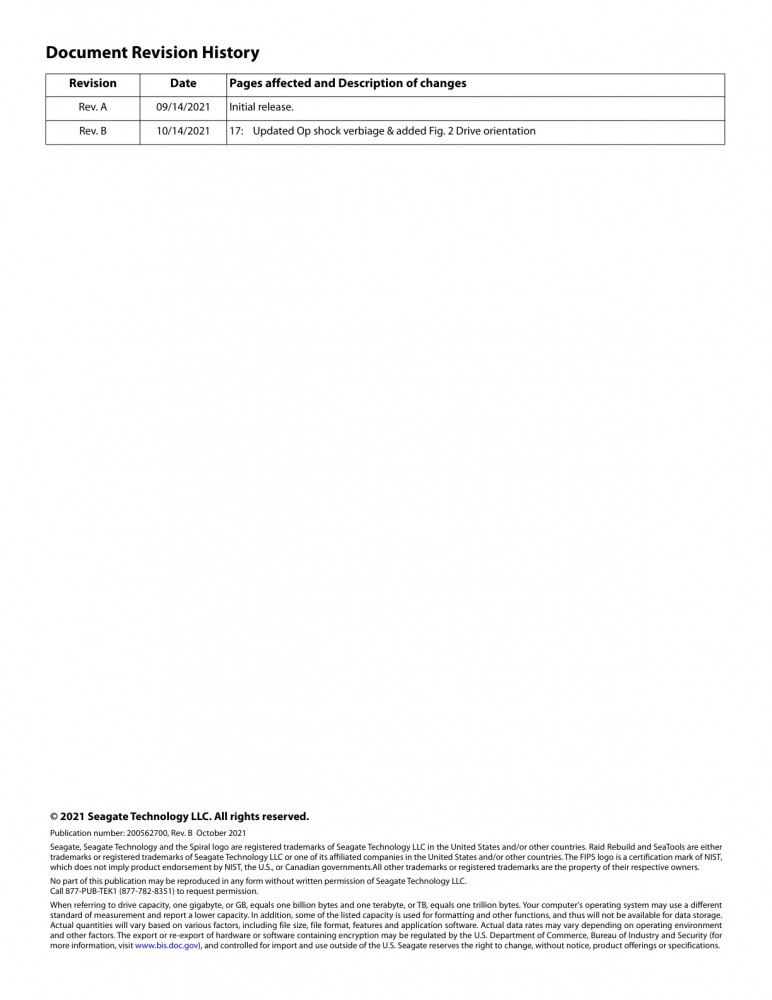 Product document preview, page 2