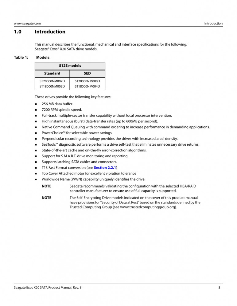 Product document preview, page 6
