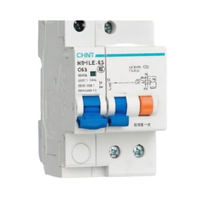 CHINT NB1LE-63 2P C63 30mA Miniature Residual Current Circuit Breaker