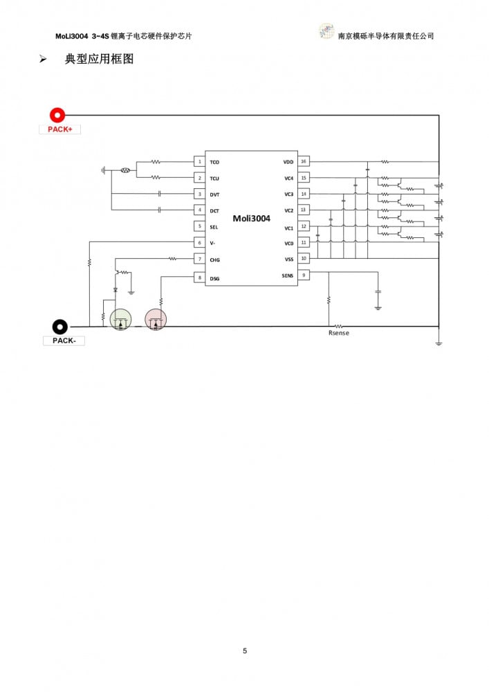 MoLi3004 datasheet page 6