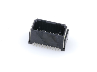 1.25mm Pitch, Micro-Lock Plus PCB Header, Dual Row, Vertical, Surface Mount, Tin-Bismuth Plating, Positive Lock, 26 Circuits, with Pick-and-Place Tape, Black