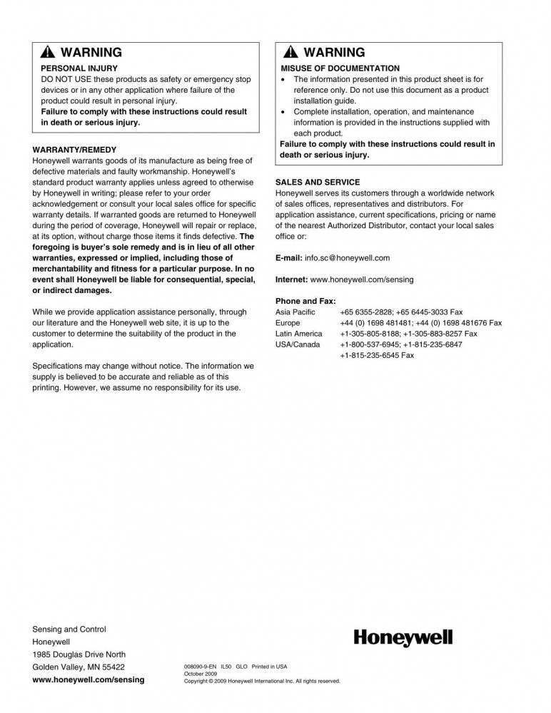 ASDX Series datasheet page 6