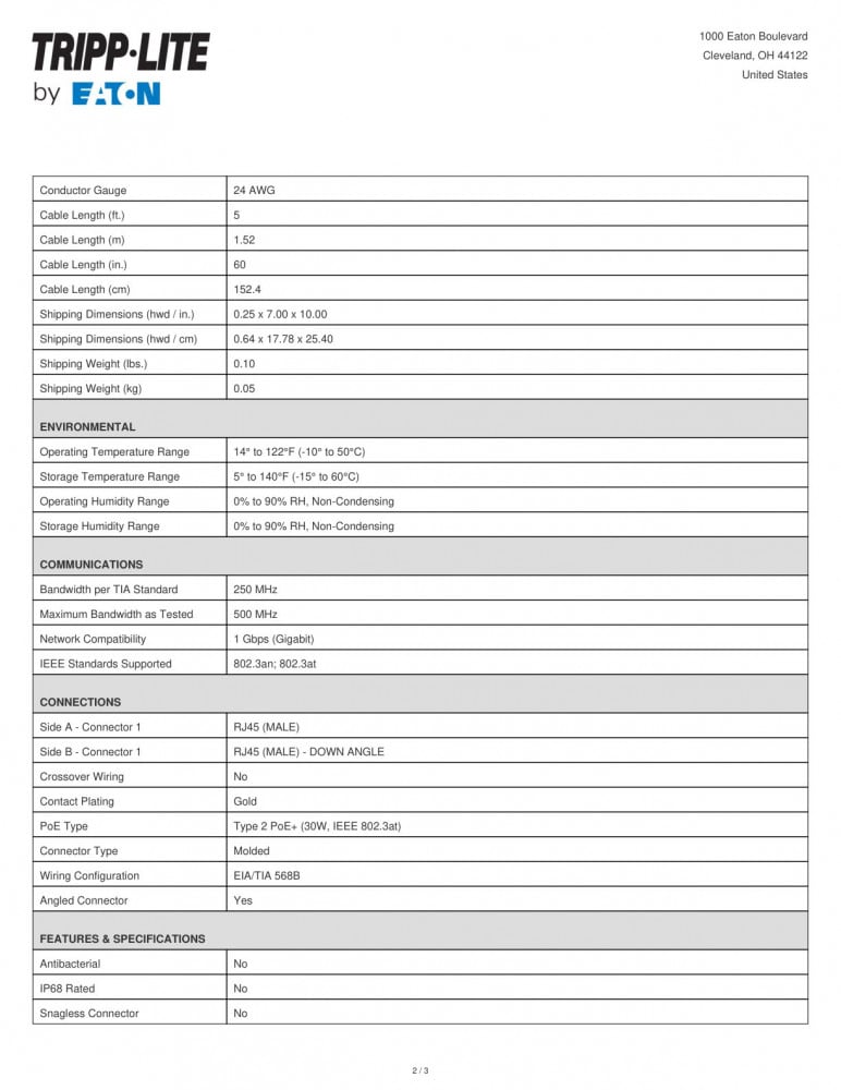 N204-005-BL-DN technical document page 2