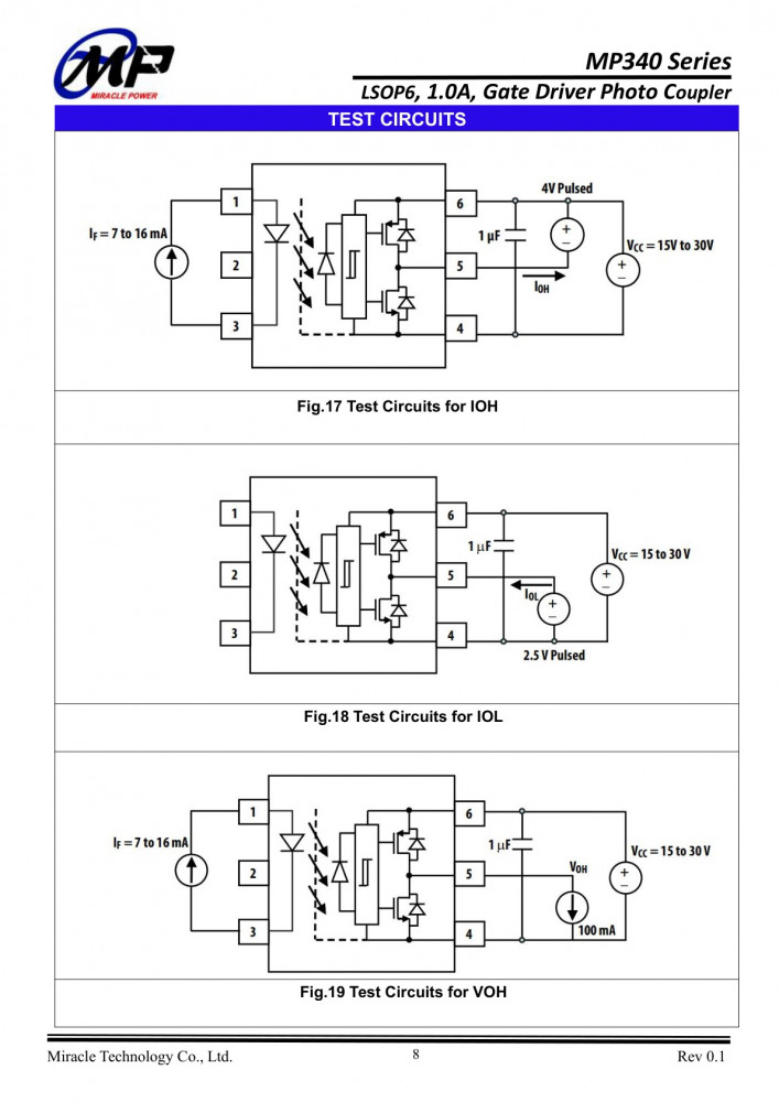 MP340 datasheet page 8