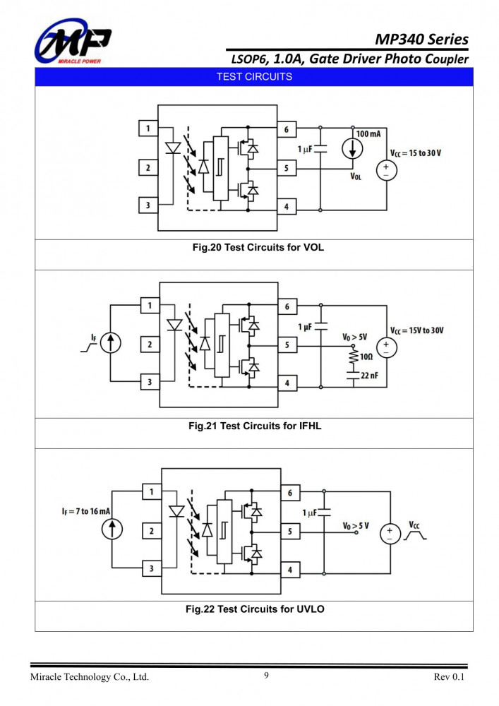 MP340 datasheet page 9