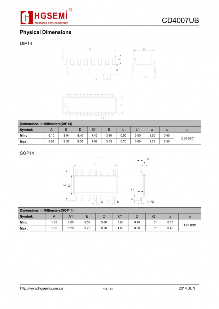 CD4007UBN datasheet page 10