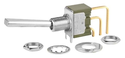 Angle PC Mount Miniature Toggle