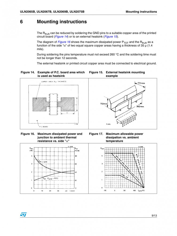 ULN2067B datasheet page 9