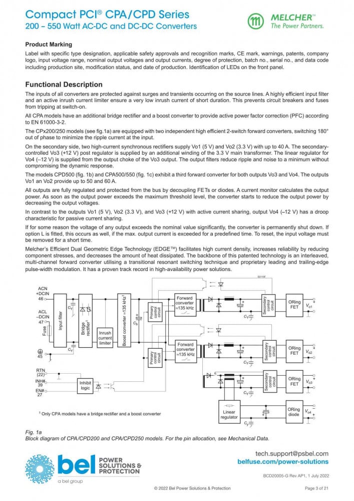 CPA500-4530G datasheet page 3