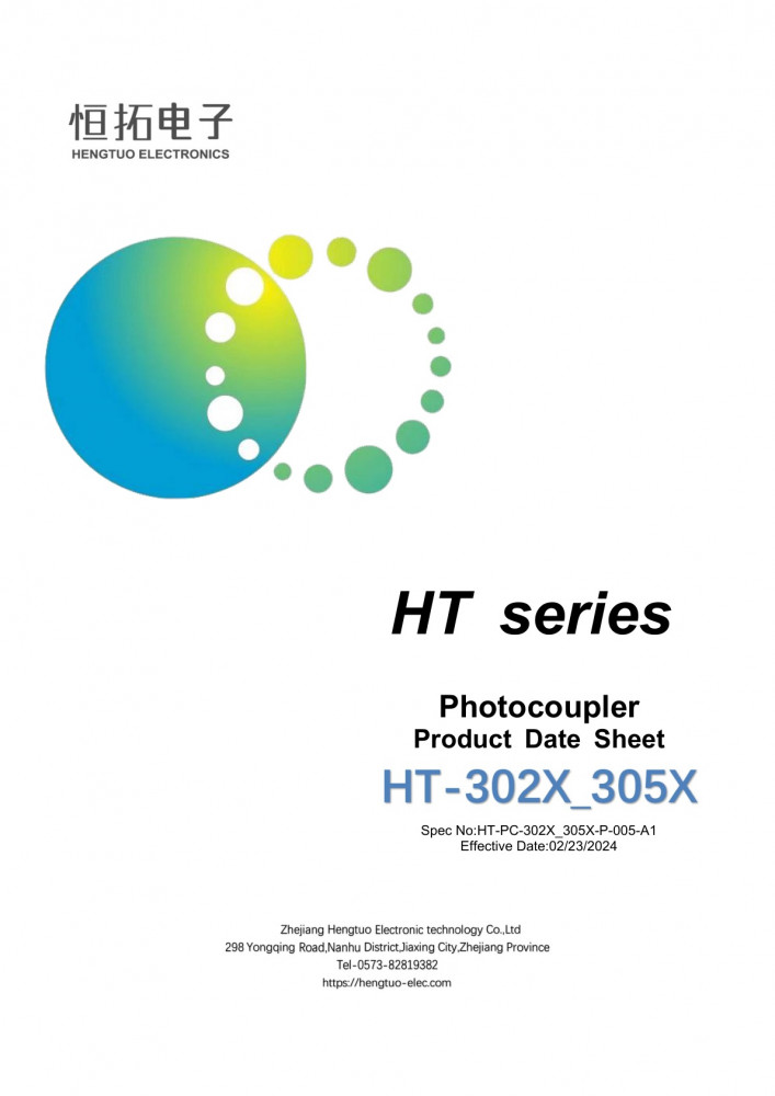 HT-3022-S1TA1 datasheet page 1