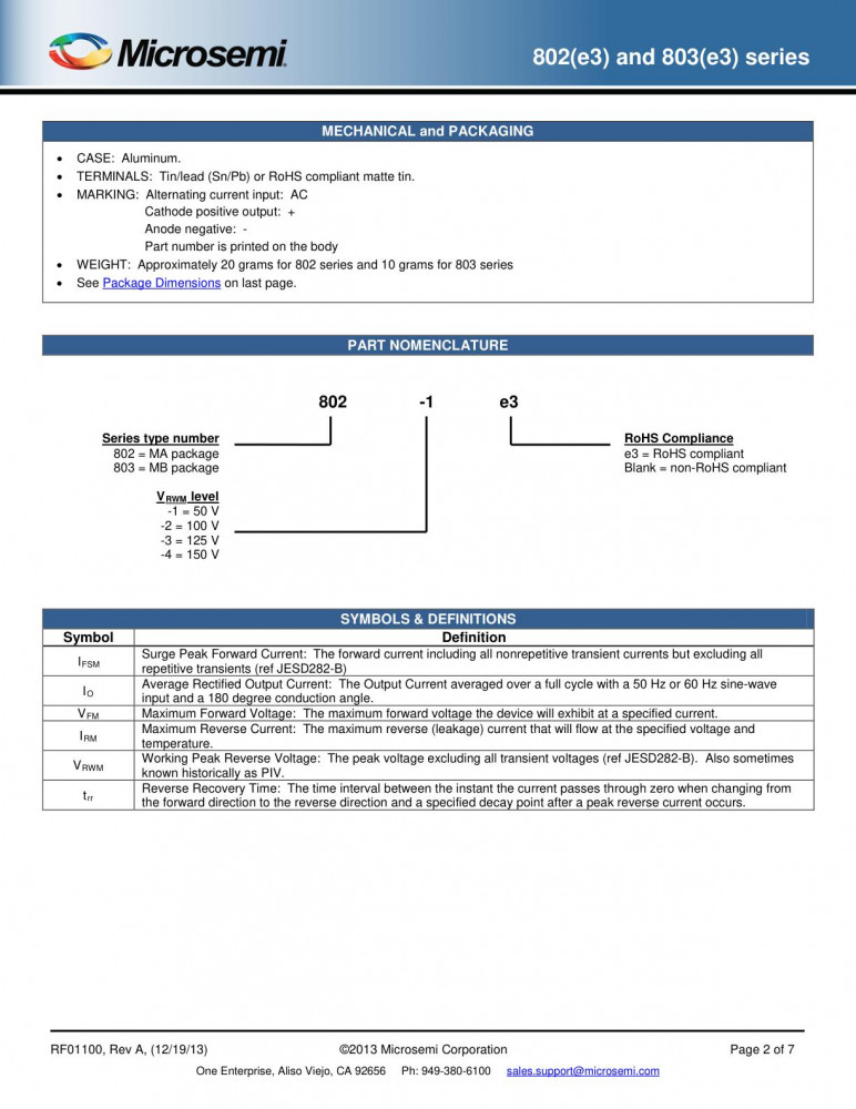 803-1 datasheet page 2