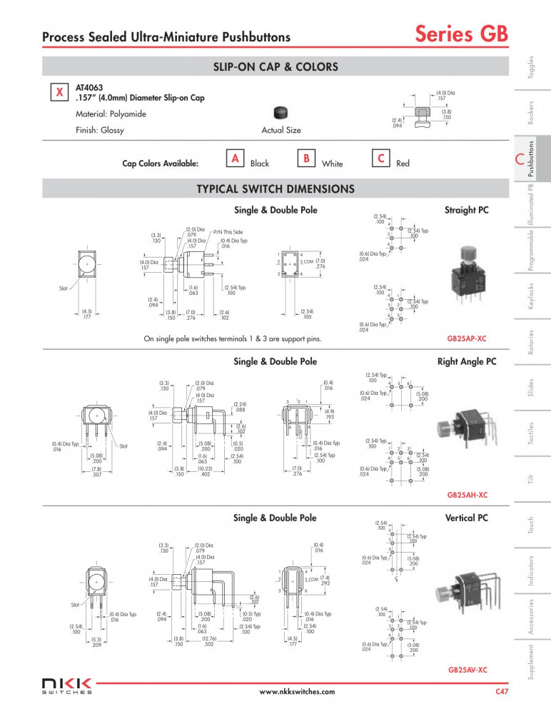 GB25AV technical document page 4
