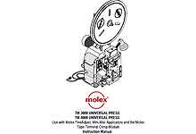 FA2 Pneumatic Feed Crimp Applicator for MX150 Blade Terminals, 18 AWG, 0.75mm² and 1.00mm² Wire