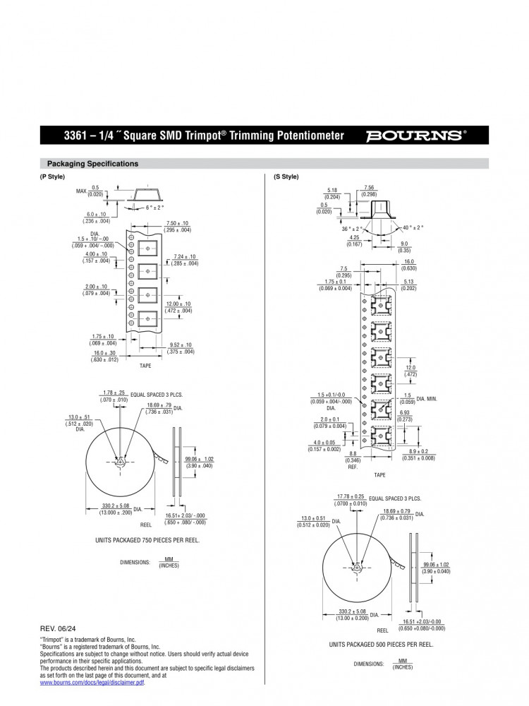 3361 series datasheet page 3