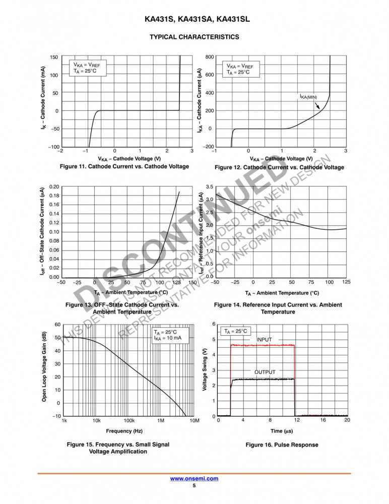 KA431SL technical document preview, page 5